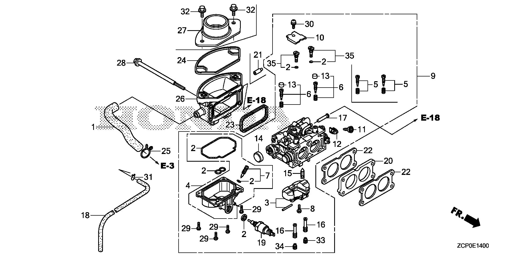 Parts for Engines GX GX690 GX690RH KXA/A GCAPH-2000001-9999999 ...